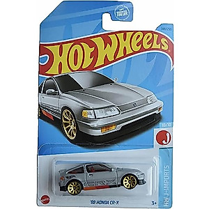 Hot Wheels '88 Honda CR X, HW J-Imports 10/10 [Silver] 148/250