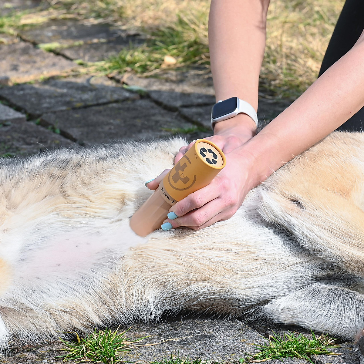 Rhino Wax - Healing Skin Balm 2oz - Dog Itch Relief for Dogs - Dog Itching Skin Relief - Hot Spot Treatment for Dogs - Soothing Relief for Dog Eczema, Irritated Skin - 100% Natural - Lick-Safe - USA