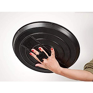 Safetray - Restaurant Grade Non-Slip Tray, Injection Moulded, 16" Inch, Black