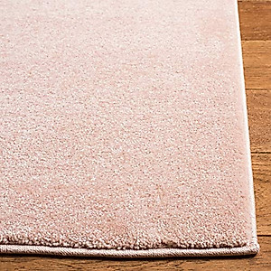 SAFAVIEH Carousel Kids Collection 5'3" x 7'6" Pink / Ivory CRK163P Unicorn Nursery Playroom Area Rug