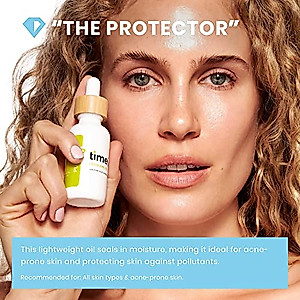 Timeless Skin Care Squalane Oil 100% Pure - Plant-Based Face Oil for Skin Moisturizer - Fragrance-Free Dry Skin Oil - Moisturizing Squalane Oil - 2 oz