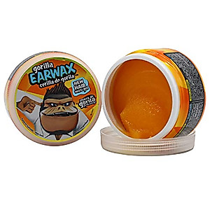Moco de Gorila, Gorilla Earwax, Hair Wax Gel, Hair Styling Wax, Trendy Hairstyle, Superior Control, Long-Lasting Hold, 2-Pack of 3.53 Oz, 2 Jars.