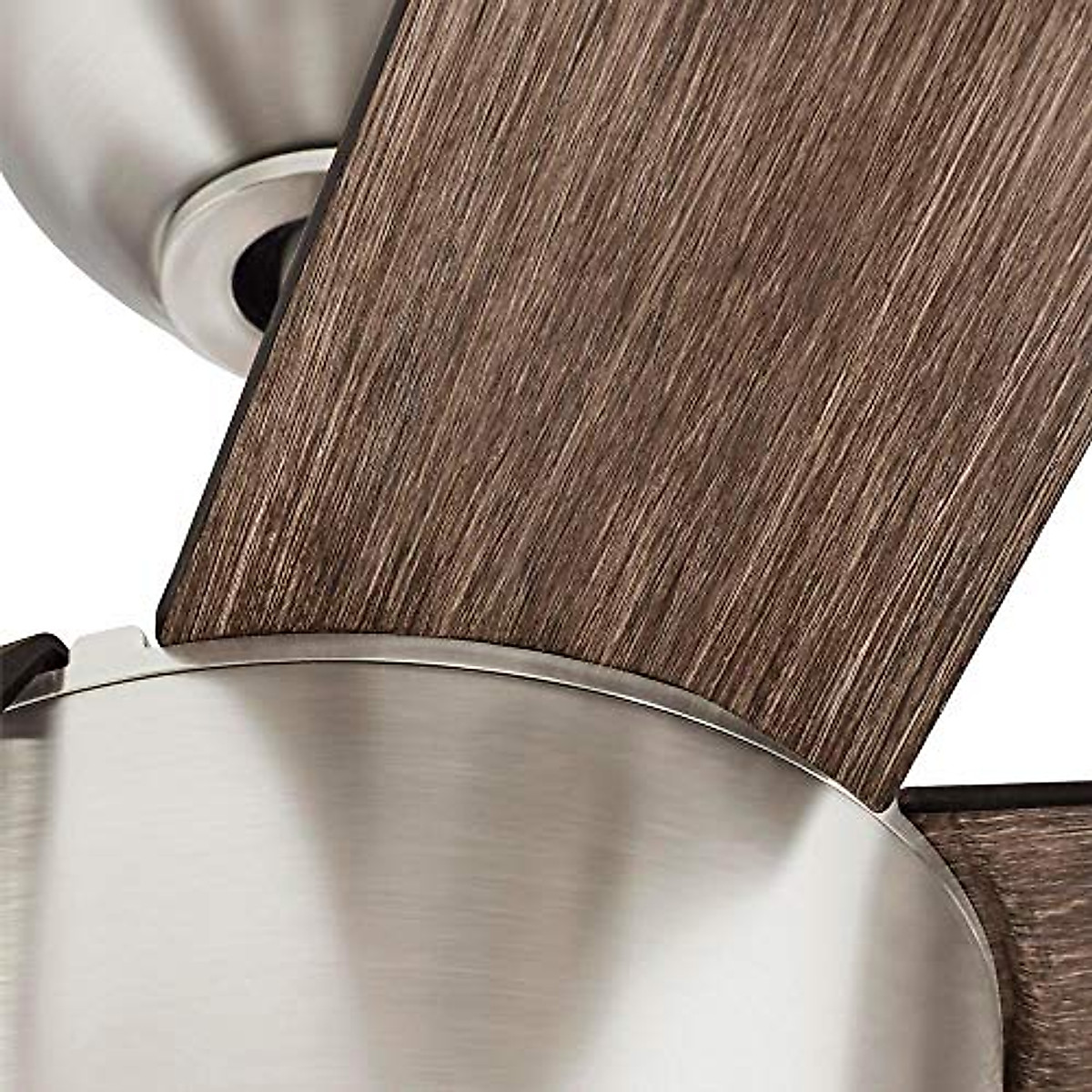 Home Decorators Collection Merwry 52 in. Integrated LED Indoor Brushed Nickel Ceiling Fan with Light Kit and Remote Control