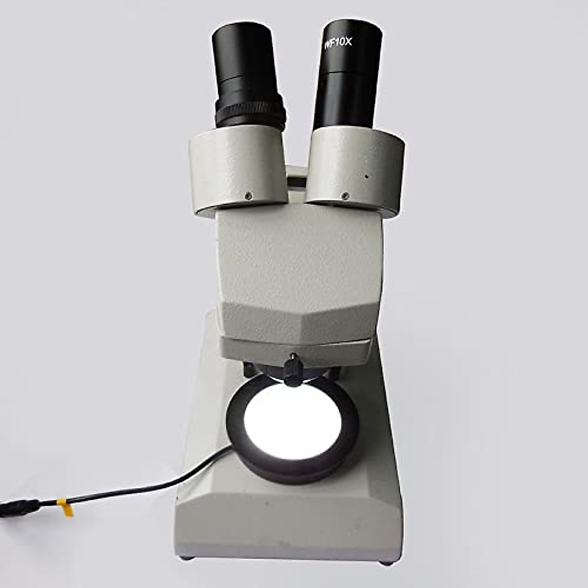 ZTBH Microscope Accessories Kit 50-75mm Stereo Microscope Bottom Light Lamp, Round Light Source, LED Backlight Illuminator AC90V-240V Microscope Slides (Magnification : 70mm)