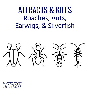 Terro T530 Roach Bait Powder Plus Applicator, Orange