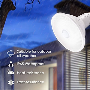 Sengled Motion Sensor Outdoor Light Bulbs, 150 Watt Equivalent LED Motion Detector Flood Light Bulbs for Outside, E26 Base PAR38 Motion Light Bulbs 3000K Warm White, 1500LM, Waterproof, (Pack of 4)