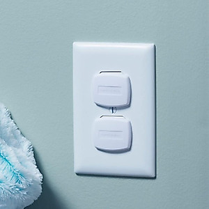 Toddleroo by North States Plug Protectors | Fits Two and Three pronged outlets for Quick Coverage in Seconds | Baby proofing with Confidence 36 Count (Pack of 1), Soft White