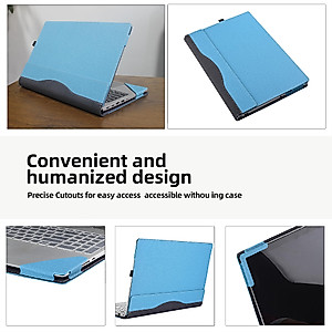 Laptop Sleeve for HP Spectre X360 16-f 16t-f Envy 16-h/Laptops HP 15z-ef2000 Touch optional/15 The 200 Touch /15-dy5097nr/15-dy2096nr / 15-bp 15-ds 15-dr Computer Bag (15.6inch, Sky Blue)