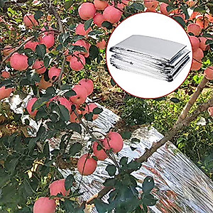 winemana 6 Pack Large High Silver Reflective Mylar Film, 83x 63 in, High Reflectivity, Keep Warm, 100% Environmentally Safe, Perfect for Plant Growth, First Aid, Marathon, Camping, Outdoor Survival