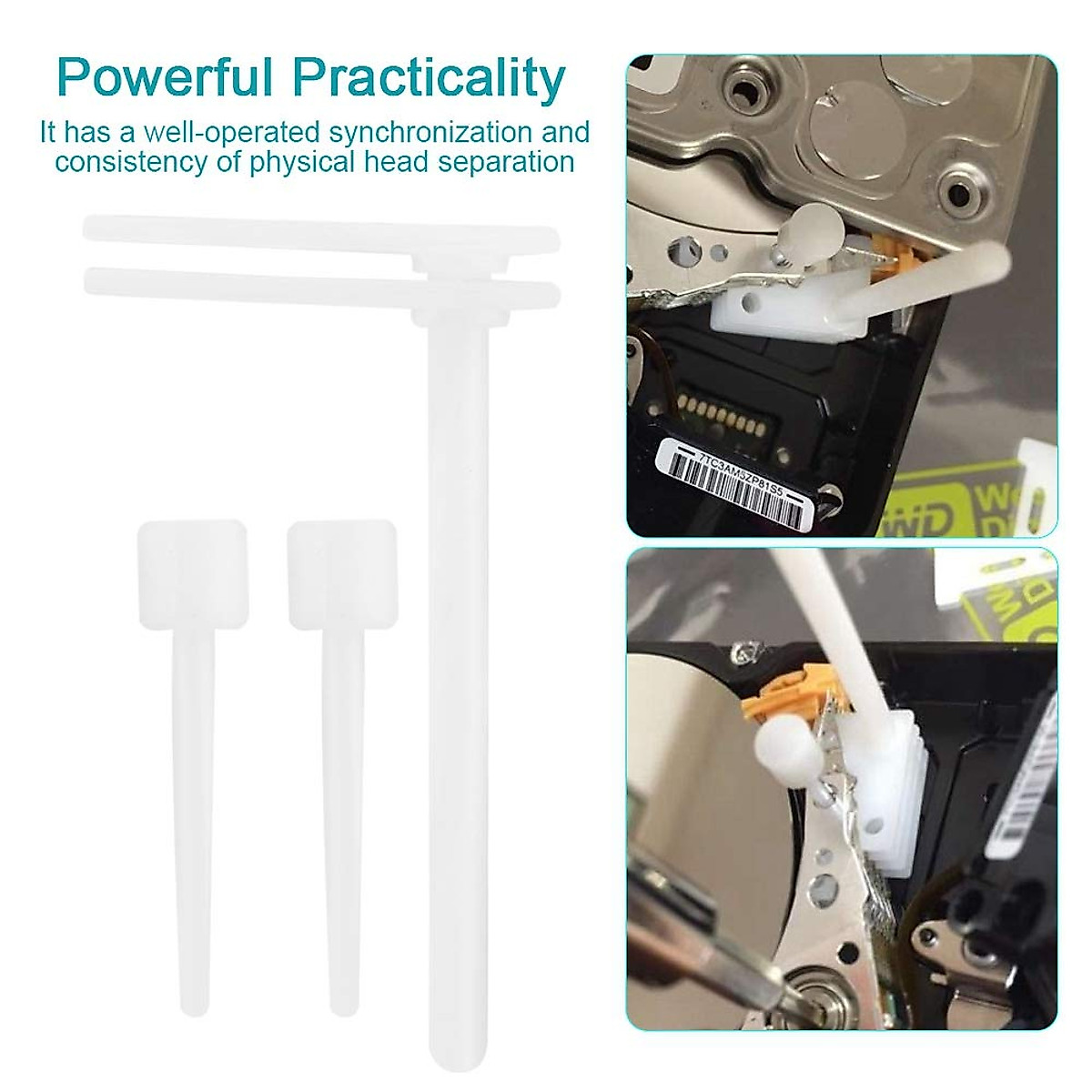 302# HDD Head Comb Tool , Replacement Hard Drive Head Tool Hard Drive Head Tool Kit Head Comb Professional Hard Disk Head Replacement Comb for External 2.5 inch Two disc Hard Drives