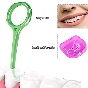 Aligner Remover Tool, HRASY 4 Pcs Clear Aligner Removal Tool for Invisible Removable Braces, Oral Care Disassembly Accessories - 4 Colors