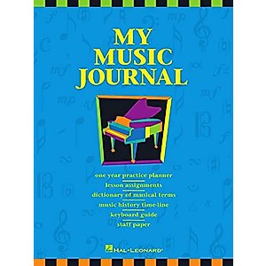 My Music Journal - Student Assignment Book: Hal Leonard Student Piano Library