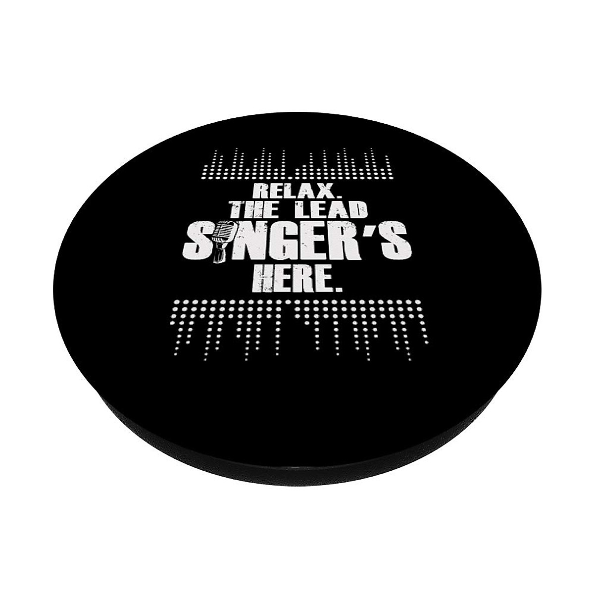 Lead Singer | Relax Funny Singer | Singing Gift Idea PopSockets Swappable PopGrip
