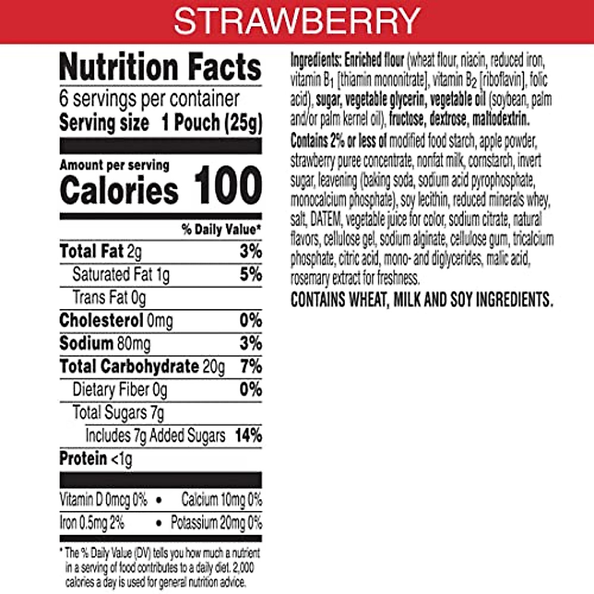 Special K Pastry Crisps, Breakfast Bars, 100 Calorie Snacks, Strawberry (8 Boxes, 96 Crisps)