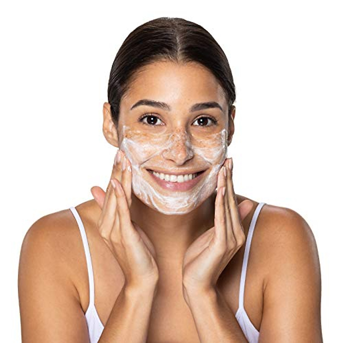 Neutrogena Foaming Facial Cleanser Makeup Remover with Glycerin Oil Soap AlcoholFree Daily Face Wash Removes Dirt Oil Waterproof, NonComedogenic, n.a, fresh, 9.6 Fl O