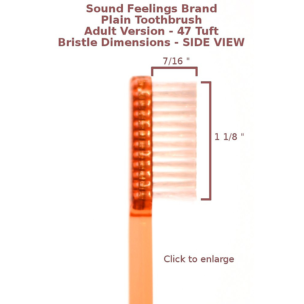 Sound Feelings Toothbrush - Basic, MEDIUM, 4-Pack, Adult