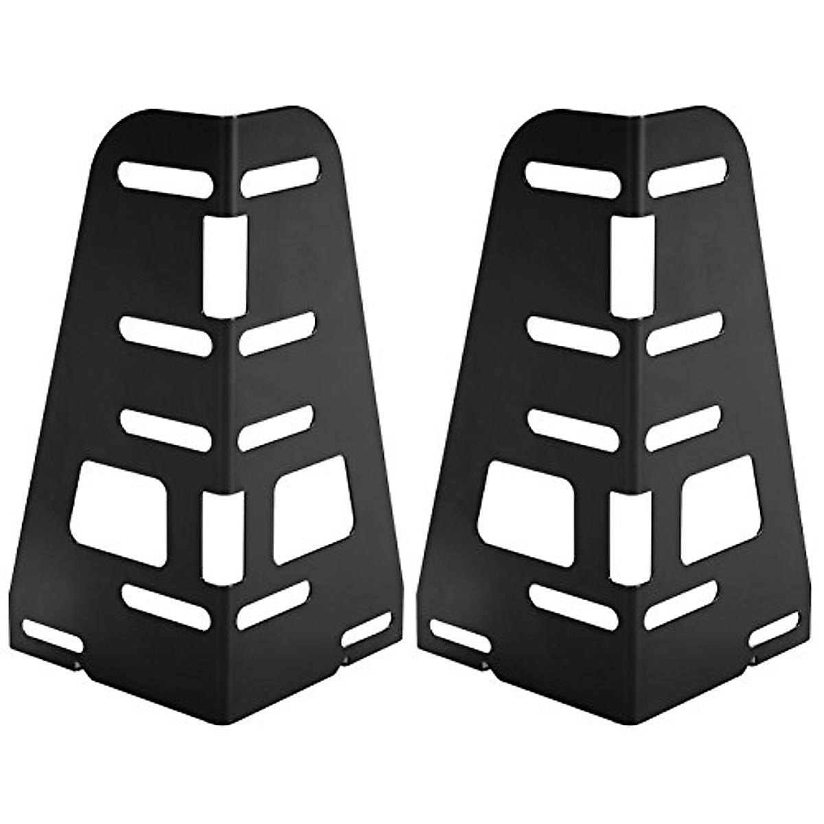 Zinus Compack Metal Bed Frame, Full/Queen/King, Black & ZINUS 14 Inch SmartBase Headboard or Footboard Brackets, Set of 2