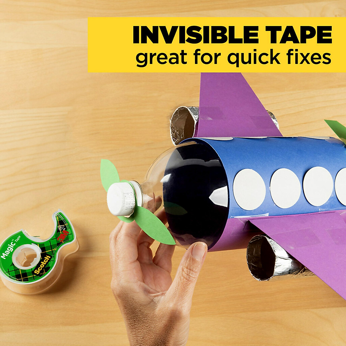 Scotch Magic Tape, 20 Rolls, Numerous Applications, Invisible, Engineered for Repairing, 3/4 x 1000 Inches, Boxed (810K20)