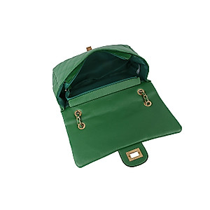 Quilted Crossbody Bags for Women, Bling Letter, Multi Color, Classic Flap (Black_Love)