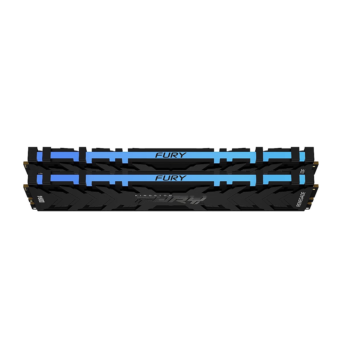 Kingston Fury Renegade RGB 16 GB (2 x 8 GB) 3600 MHz DDR4 CL16 Desktop Memory Kit of 2 KF436C16RBAK2/16