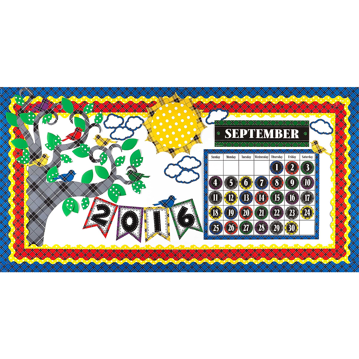 Teacher Created Resources Black Stitch 4" Fun Font Letters (TCR75150)