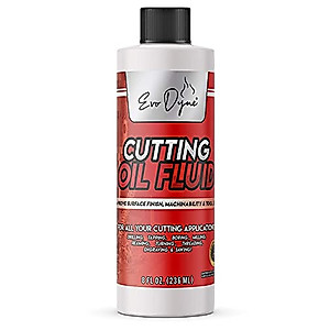 Cutting Oil, Cutting Fluid 8-OZ, Made in The USA | Cutting Oil for Drilling, Tapping, Milling | Professional Grade Fluid Oil - Machine Cutting Fluid, Safe on Metal & Glass by Evo Dyne
