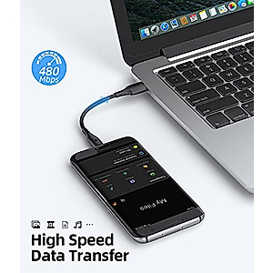 HOTNOW Micro USB Cable 0.5ft 6 inch Short Cords, [3 Pack,0.5FT] Android Charger Durable Short Cable Fast Charging Cord for Samsung Galaxy S7 S6 S7 Edge S5,Note 5,PS4,Power Bank and More