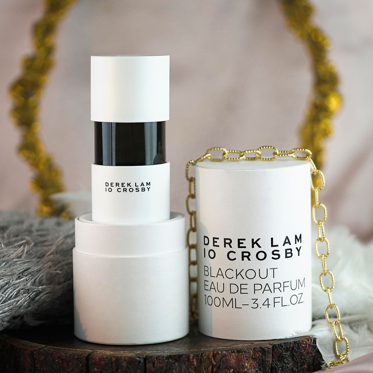 Derek Lam 10 Crosby, Blackout Eau De Parfum Fragrance Mist for Women Woody & Floral Scent, Perfume Spray with Milky Osmanthus, Sweet Chai Tea Accords, 3.4 Oz