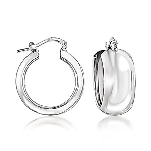 Ross-Simons Italian Sterling Silver Hoop Earrings