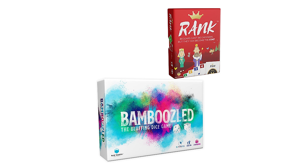 Bamboozled & Rank Card Game Bundle | Fun Party Dice & Strategy