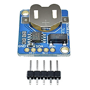 HiLetgo PCF8523 Real Time Clock RTC Breakout Module PCF8523 Real Time Clock Assembled Breakout Board 3.3V 5V Time Clock for Arduino