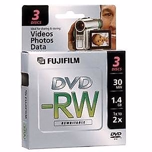 FUJIFILM 25302553 1.4 GB CAMCORDER DVD-RW by Fujifilm