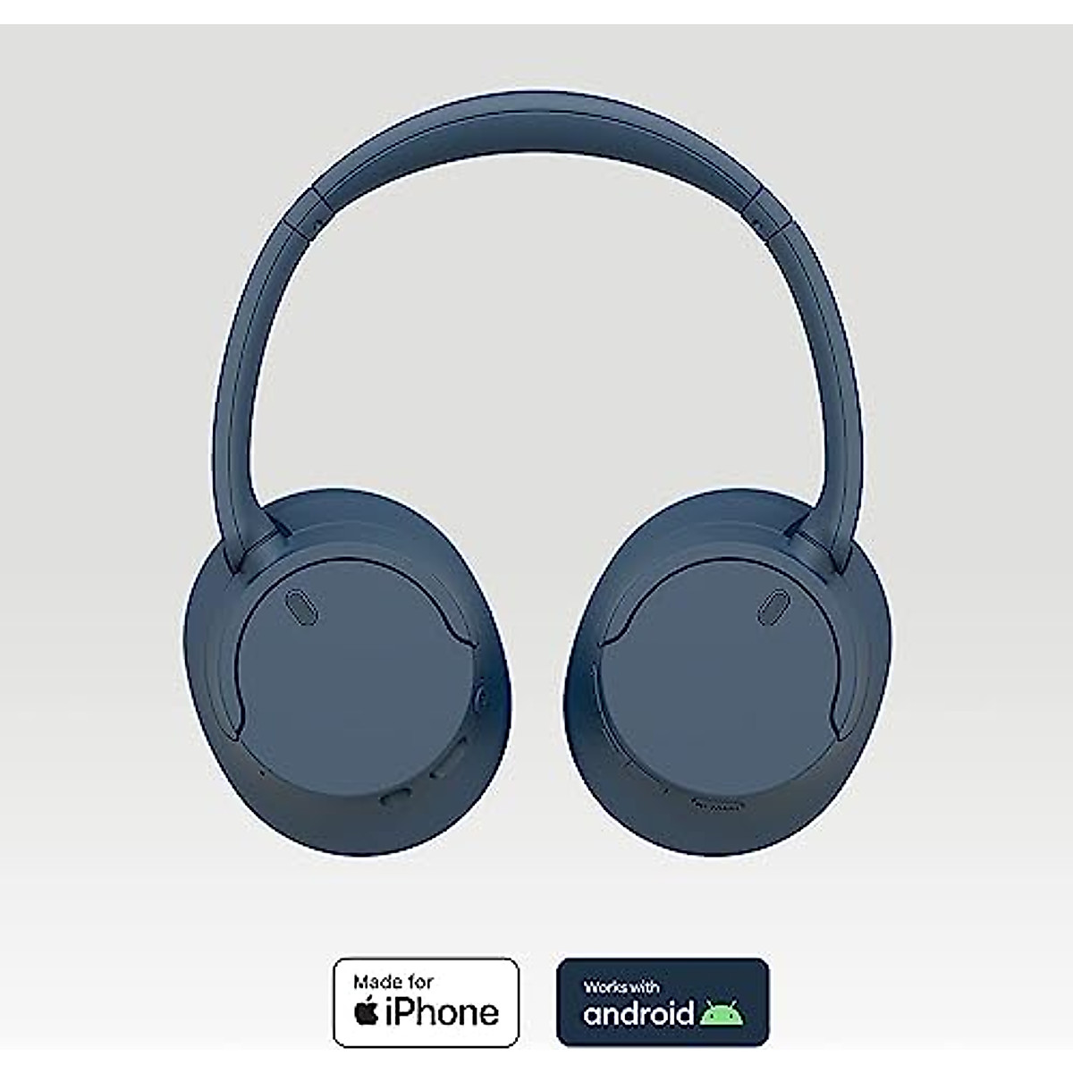 Sony WH-CH720NL Noise Canceling Wireless Bluetooth Headphones - Built-in Microphone - up to 35 Hours Battery Life and Quick Charge - Navy Blue