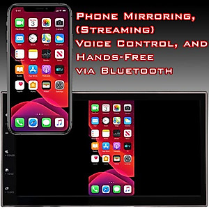 6.8" Double Din Car Stereo Kit for Ford F-150 (2009-2014) Apple CarPlay, Android Auto, Can Buss Interface with Steering Wheel Control Retention, Bluetooth, Dash Kit, Backup Camera