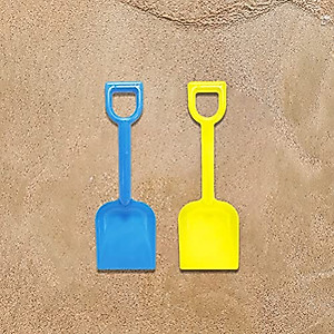 Garneck Beach Toys Snow Toys 2Pcs Kids Beach Sand Shovel Toys Gardening Tools Plastic Spade for Backyard Garden Sand Snow Outdoor Beach Toys Slushie Machine