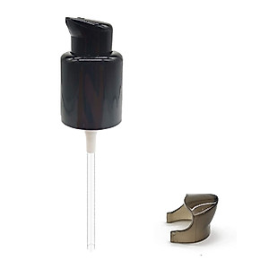 TIHOOD 10PCS Replacement Foundation Pump Black Plastic Cosmetic Liquid Foundation Makeup Pump Replacement Tool