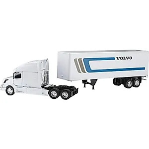Wheel Master International Lonestar Tractor Trailer Play Toy Truck Vehicle for Kids, Lonestar Design, with Functions, Pre Built Semi, Realistic Look and Openable Doors Great Gift for Children