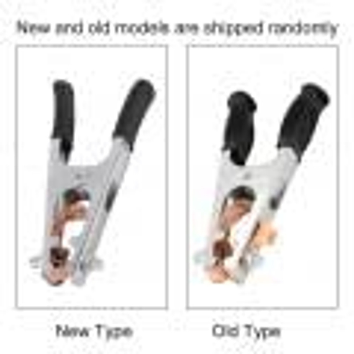 FTVOGUE 500A Welding Clamps Electroplated Welding Earth Clamp for Manual Welder Copper(US type)