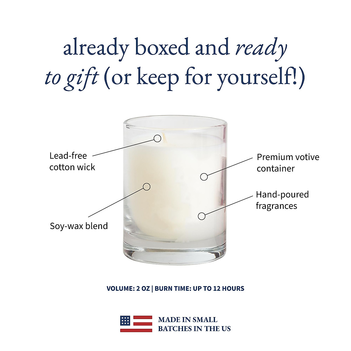 MERSEA Votive Candle Scented, Summer Day, 2 oz