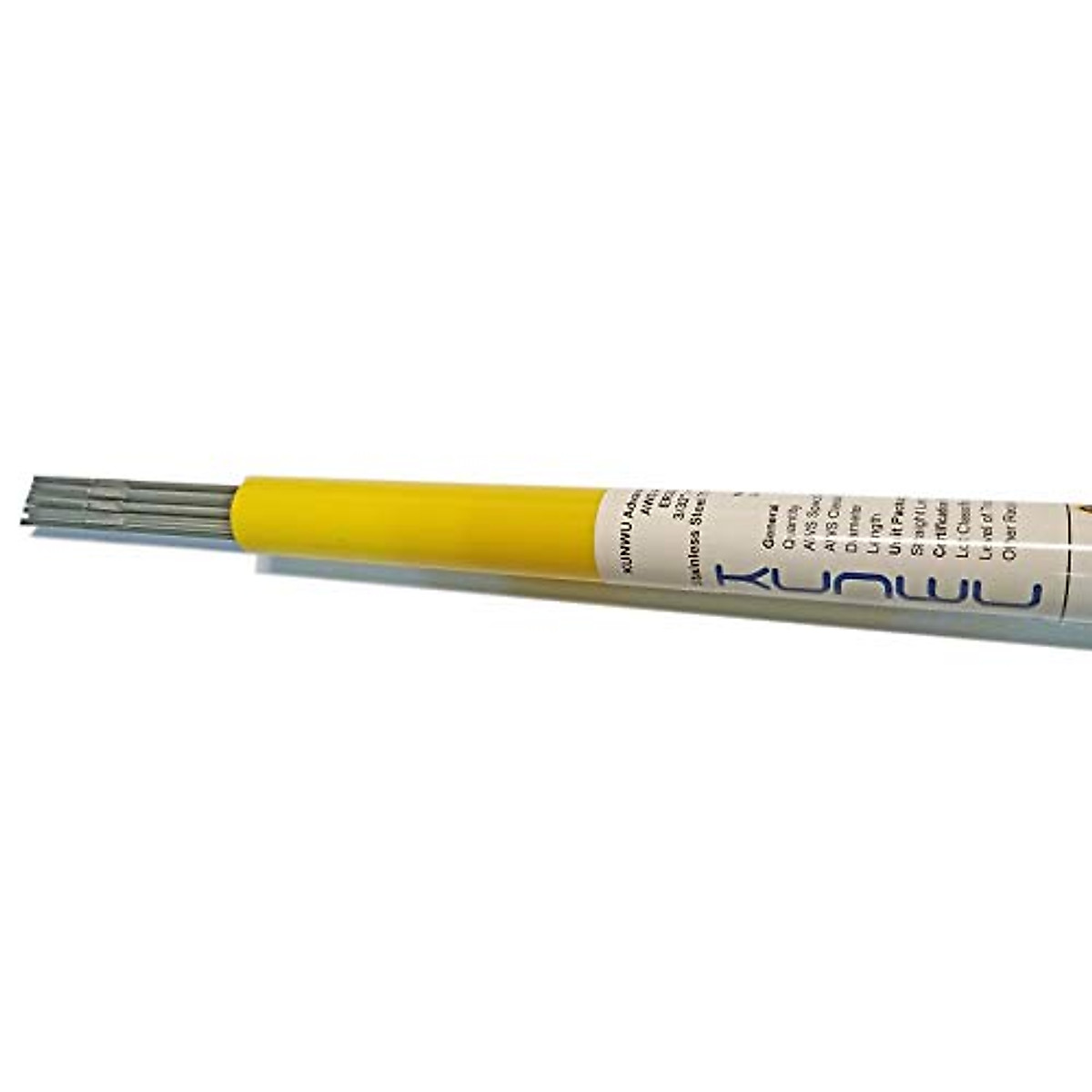 KUNWU Stainless Steel TIG Welding Rods ER309L 3/32" x 36" (2 Lb) Filler Metal Rods