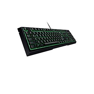 Razer ORNATA Expert: Mecha-Membrane - Individually Backlit Mid-Height Keys - Leatherette Wrist Rest - Gaming Keyboard - Gaming Keyboard (RZ03-02041800-R3U1)