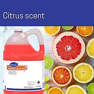 Diversey 903904 Stride Citrus Neutral Cleaner, Commercial Floor Cleaner, Citrus Scent, Concentrate, 1-Gallon Packaging May Vary, 128 Fl Oz (Pack of 1)