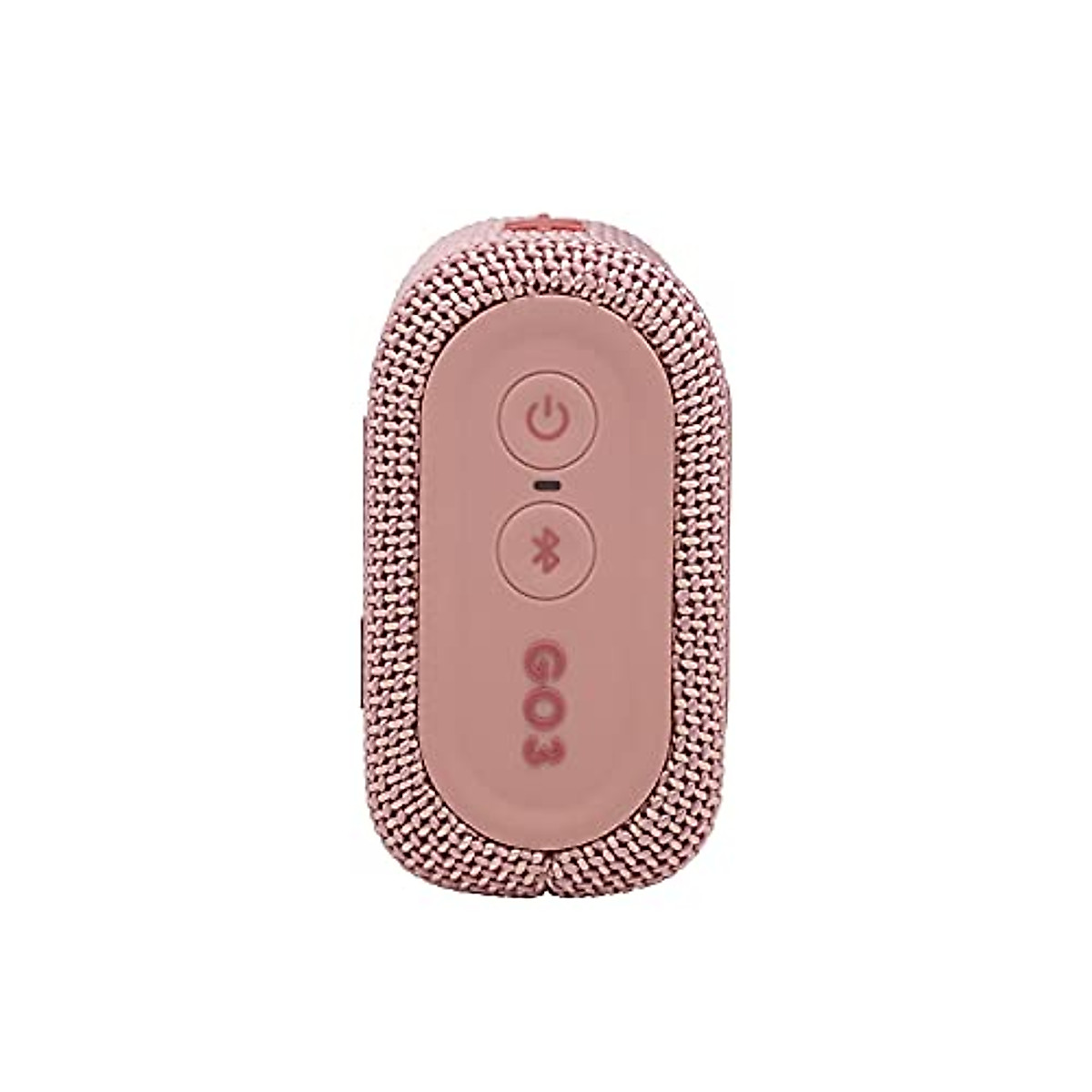 JBL Go 3: Portable Speaker with Bluetooth, Built-in Battery, Waterproof and Dustproof Feature - Pink