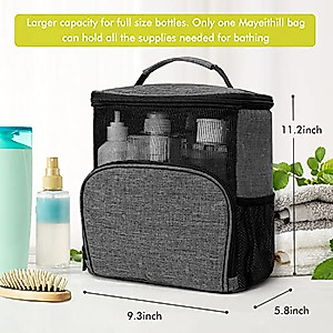 2022 NEW Shower Caddy Dorm - for Full Size Bottle & Quick Dry - Portable Shower Tote Bag Men Women,Camp,Travel,Bath,Gym - College Dorm Room Essensial Boys Girls