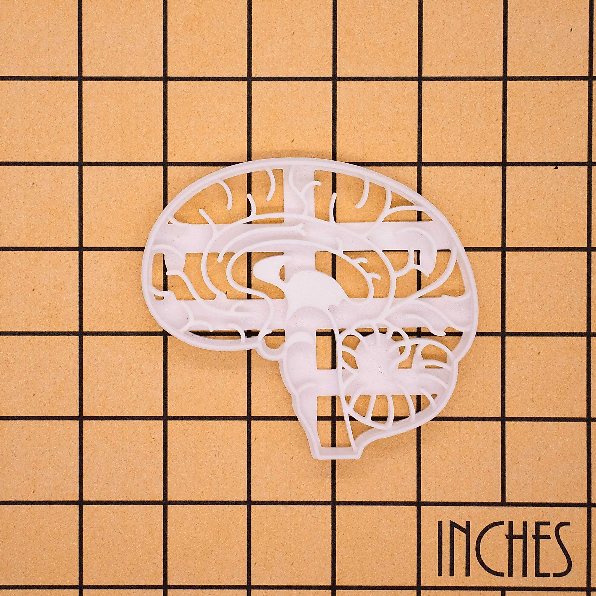 Anatomical Brain cookie cutter, 1 piece - Bakerlogy