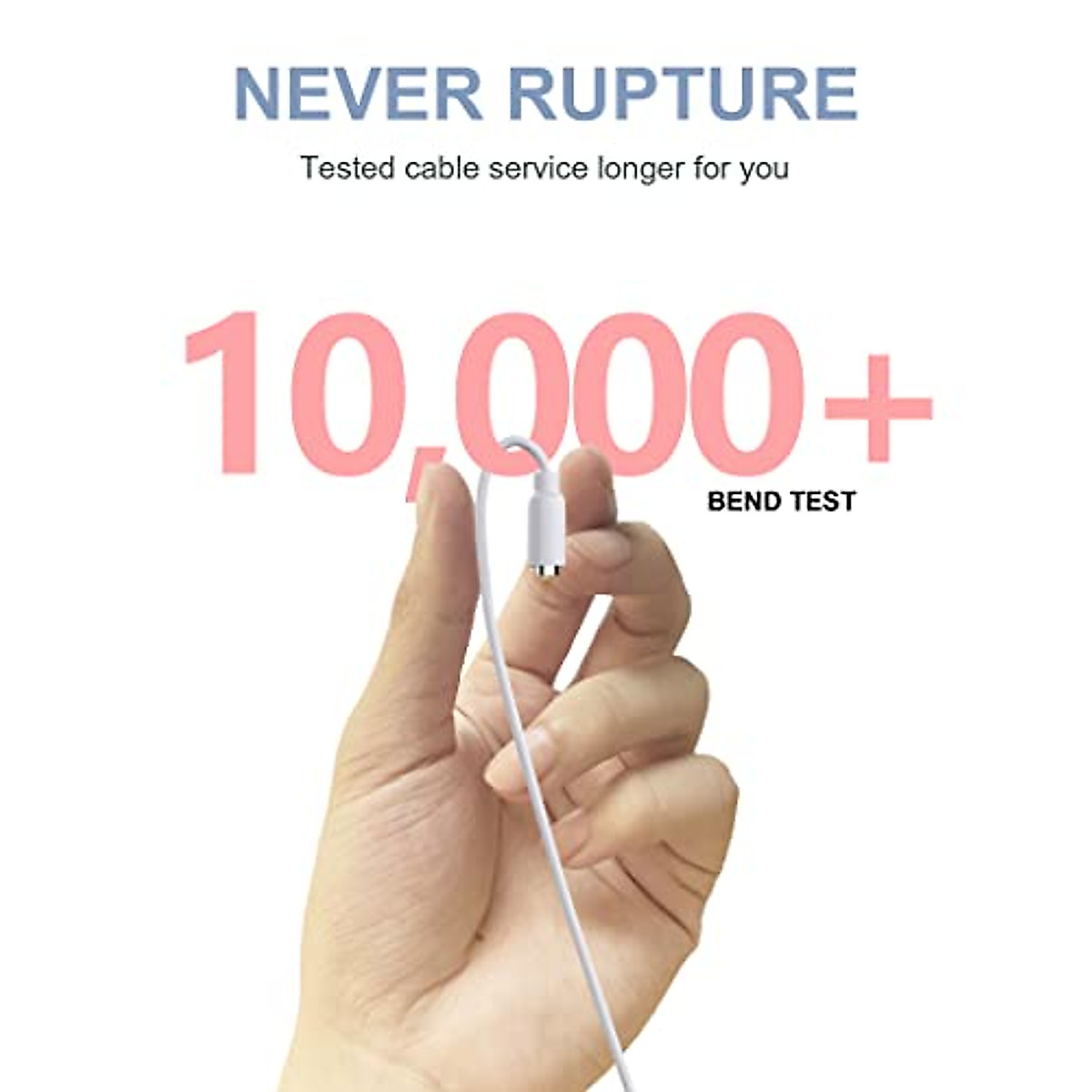 Bicmice Magnetic USB DC Charger Cable Replacement Charging Cord