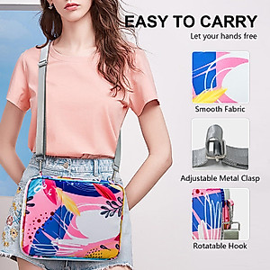 Laviitp 9-11 Inch Tablet Sleeve Bag Carrying Case for iPad Pro 11 M4/ Air 11" M2 2024, Air 5 4, iPad 10th/9th/8th/7th Gen 10.2, Shoulder Bag Pouch for Travel Women, Pink