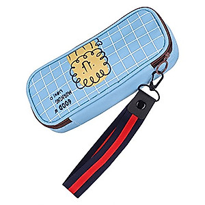 Oxford Pencil Case with Zipper Handle Medium Pencil Pouch Bag Pen Marker Pouch Cosmetic Bag Stationery Bag