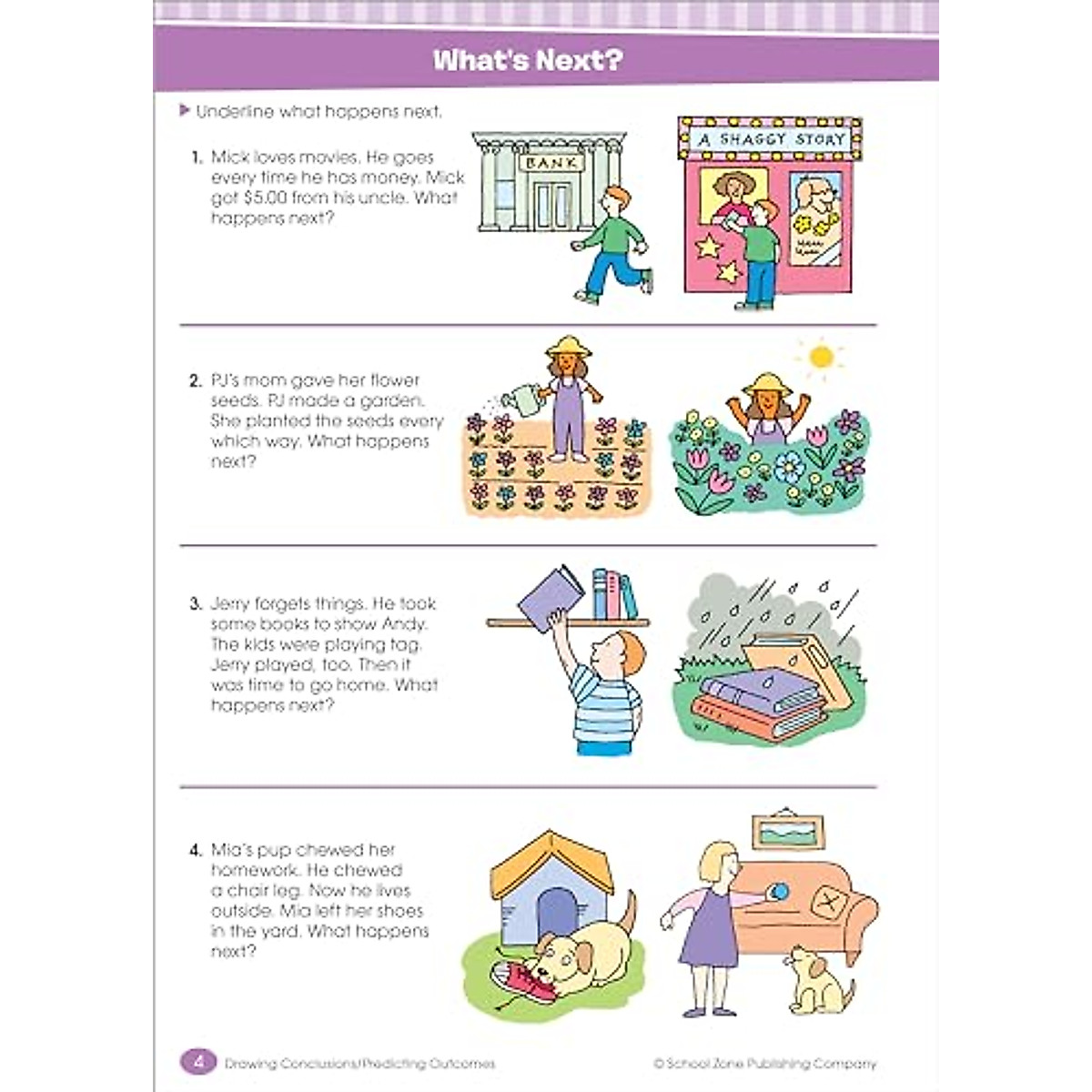 School Zone - Big Third Grade Workbook - 320 Pages, Ages 8 to 9, 3rd Grade, Reading, Writing, Math, Science, History, Social Science, Critical Thinking, and More (School Zone Big Workbook Series)