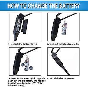 DuanMei Reading Glasses with Light Magnifying Glasses with Light Led Magnifier Eyeglasses Nighttime Reader Frame Eyewear